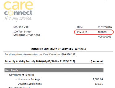 Login to Care Connect Portal